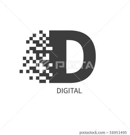 vector black technology symbol - Stock Illustration [58951495] - PIXTA
