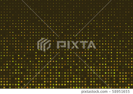 background with gold stars in row - Stock Illustration [58951655] - PIXTA