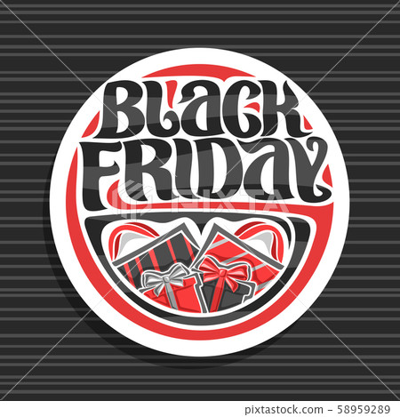 Vector logo for Black Friday - Stock Illustration [58959289] - PIXTA