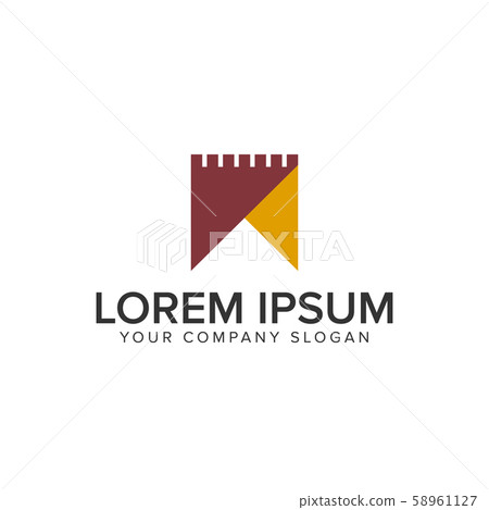 castle logo. business finance logo design concept - Stock Illustration ...