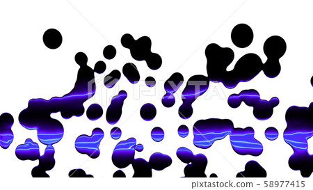 CG laser Laser beam reflected on liquid - Stock Illustration [58977415 ...