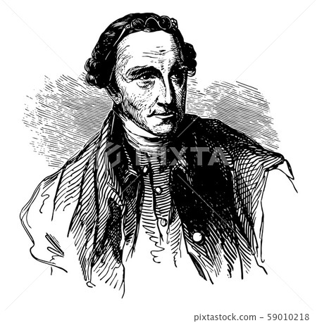 Patrick Henry vintage illustration - Stock Illustration [59010218] - PIXTA