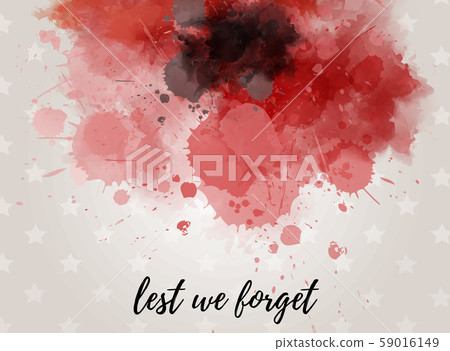 Lest we forget - Remembrance day background with - Stock Illustration ...