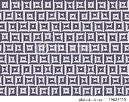 Japanese pattern swirl pattern background - Stock Illustration ...