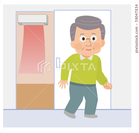 Heat shock 01 illustration - Stock Illustration [59047834] - PIXTA