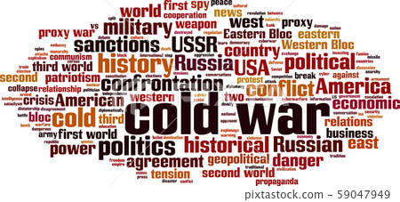 Cold war word cloud - Stock Illustration [59047949] - PIXTA