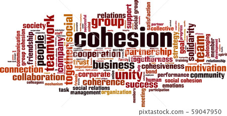 Cohesion word cloud - Stock Illustration [59047950] - PIXTA