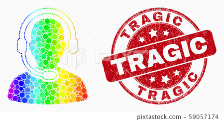 Vector Spectral Dot Radio Operator Icon and...-插圖素材 [59057174] - PIXTA圖庫