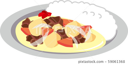 Stew illustration - Stock Illustration [59061368] - PIXTA
