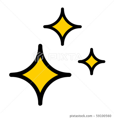 star blink icon vector - Stock Illustration [59100560] - PIXTA