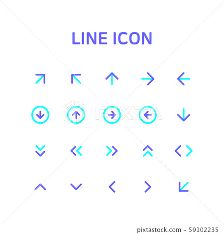 Simple Set of Line Icons illustration 021 - Stock Illustration ...