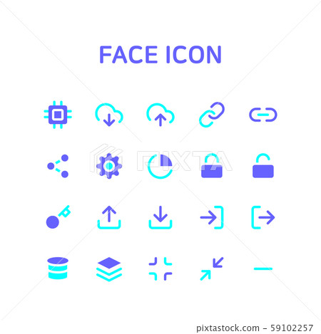 Simple Set of Line Icons illustration 053 - Stock Illustration ...