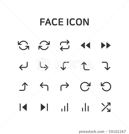 Simple Set of Line Icons illustration 032 - Stock Illustration ...