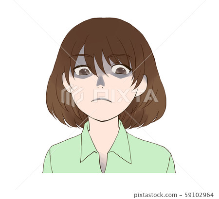 Cold eyes - Stock Illustration [59102964] - PIXTA