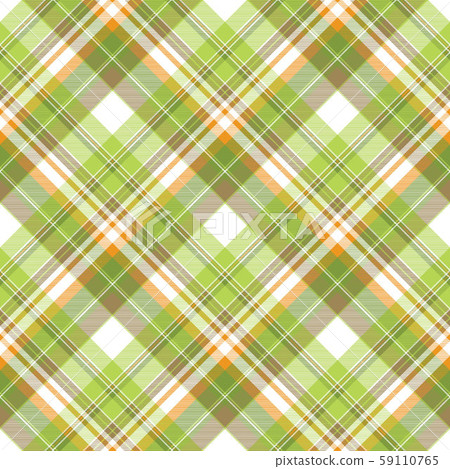 Green plaid fabric texture seamless pattern - Stock Illustration ...