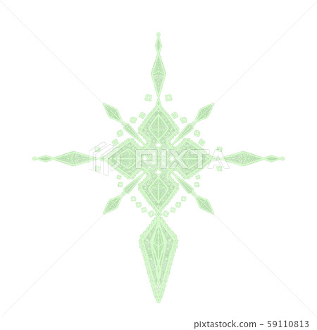 Lace cross - Stock Illustration [59110813] - PIXTA
