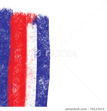 Red, White And Blue Australian Flag Colors On - Stock Illustration ...
