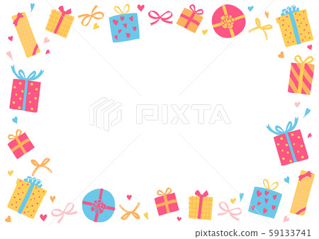 Present frame landscape - Stock Illustration [59133741] - PIXTA