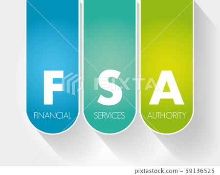 FSA - Financial Services Authority acronym - Stock Illustration ...