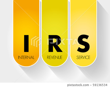 IRS - Internal Revenue Service acronym - Stock Illustration [59136534 ...