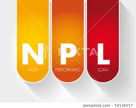 NPL - Non-Performing Loan acronym - Stock Illustration [59136557] - PIXTA