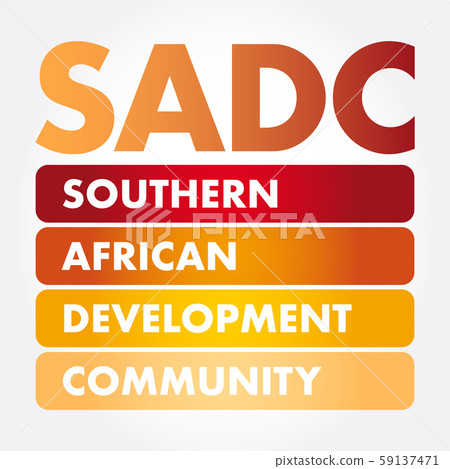 SADC - Southern African Development Community - Stock Illustration ...