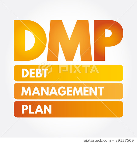 DMP - Debt Management Plan acronym - Stock Illustration [59137509] - PIXTA