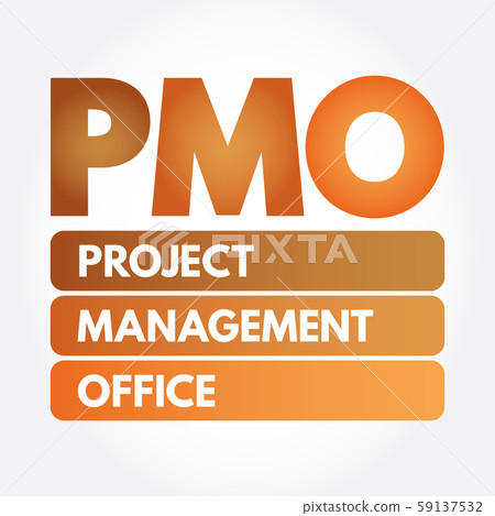 PMO - Project Management Office acronym - Stock Illustration [59137532 ...