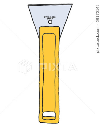 Tool scraper - Stock Illustration [59170143] - PIXTA