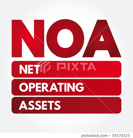 NOA - Net Operating Assets acronym - Stock Illustration [59170325] - PIXTA
