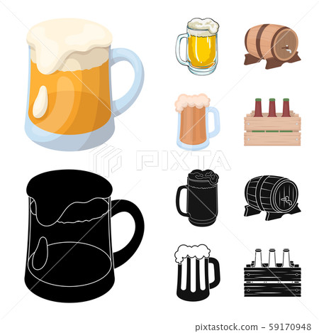 Isolated object of minimal and pint icon.... - Stock Illustration ...