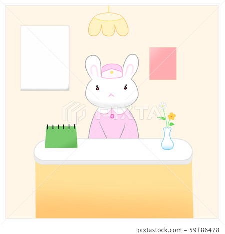 Rabbit reception - Stock Illustration [59186478] - PIXTA