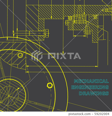 Backgrounds of engineering subjects. Technical... - Stock Illustration ...