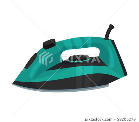 Gray metal iron. Vector illustration on a white...-插圖素材 [59206279 ...