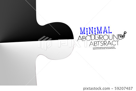 Abstract minimal contrast white background. - Stock Illustration ...