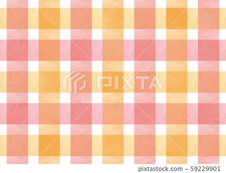 Watercolor texture stripe check analog touch... - Stock Illustration ...