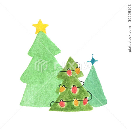 Christmas tree parts - Stock Illustration [59239108] - PIXTA