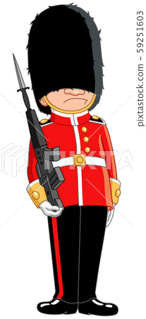 Buckingham Palace Guard Cartoon