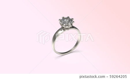 Diamond ring Background pink CG - Stock Illustration [59264205] - PIXTA