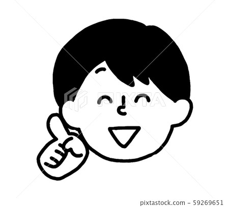 Men explaining points (simple) - Stock Illustration [59269651] - PIXTA