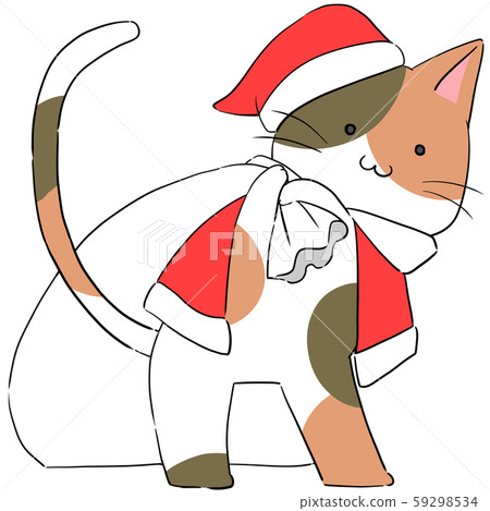 Santa calico - Stock Illustration [59298534] - PIXTA