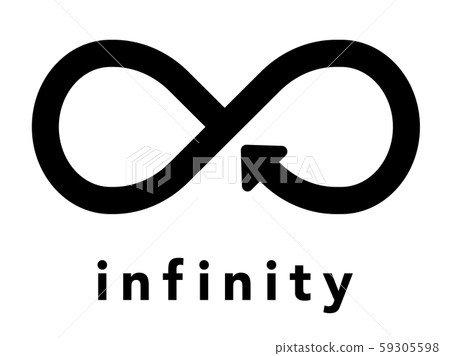 Infinity mark logo symbol - Stock Illustration [59305598] - PIXTA
