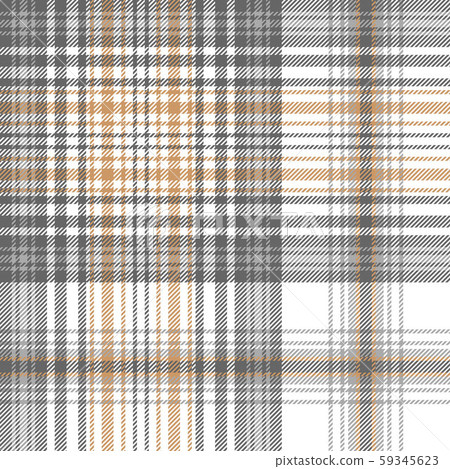 Gold silver color tartan seamless pattern - Stock Illustration ...