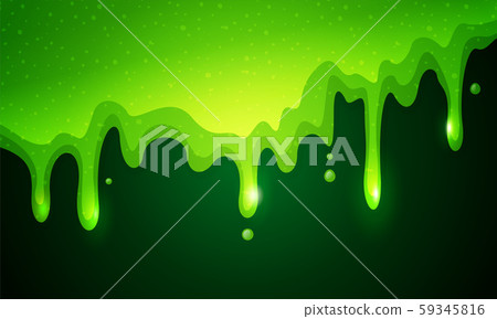 Vector illustration of dribble slime. Flowing...-插圖素材 [59345816] - PIXTA圖庫