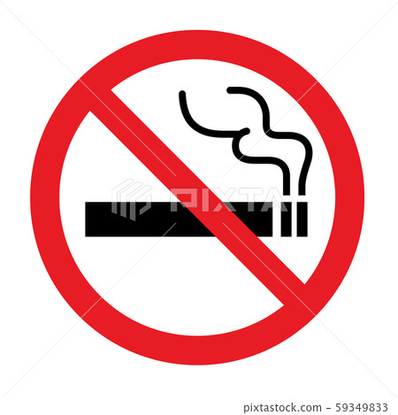 Sign of smoking cessation - Stock Illustration [59349833] - PIXTA