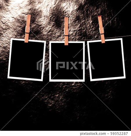 Old Film Frame Template - Stock Illustration [59352287] - PIXTA