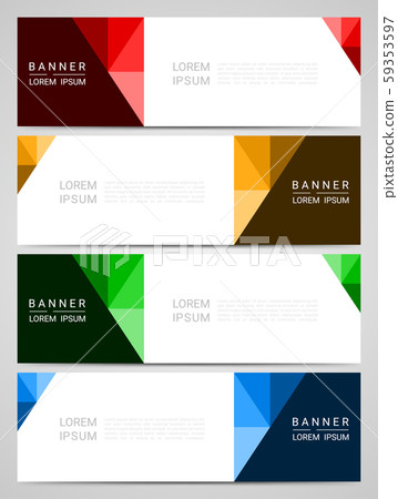 Abstract corporate business banner web... - Stock Illustration ...