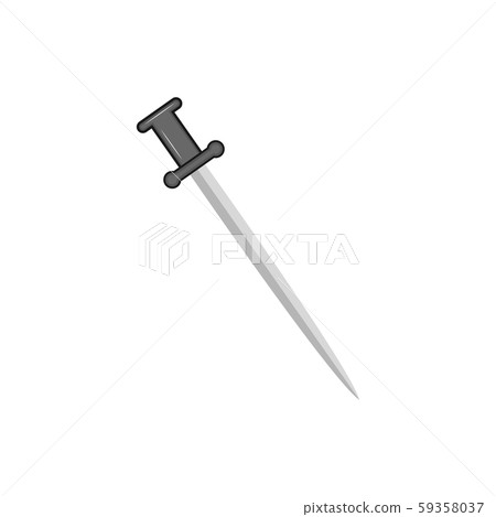Isolated comic sword icon - Stock Illustration [59358037] - PIXTA