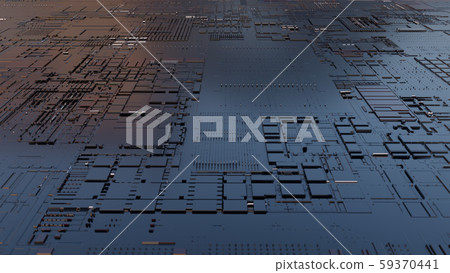 Abstract Central Computer Processors Concept.... - Stock Illustration ...