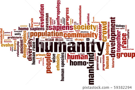 Humanity word cloud - Stock Illustration [59382294] - PIXTA
